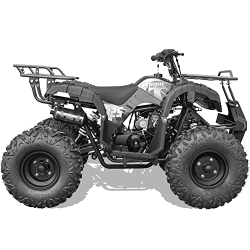 MotoTec Bull 125cc 4-Stroke Kids Gas ATV Black (MT-ATV-Bull-125cc_Black)