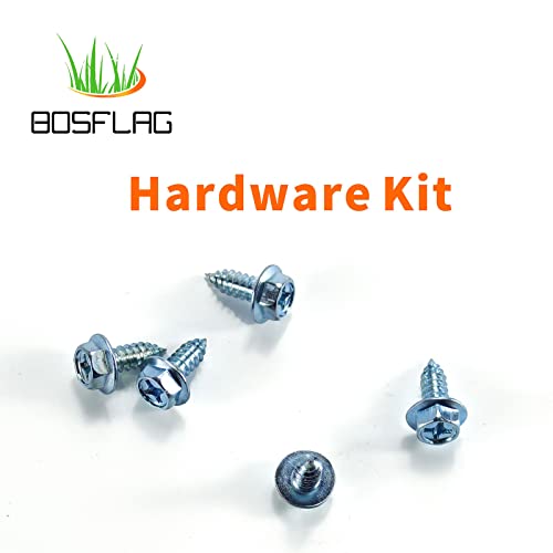 BOSFLAG 20 Pack 1/β4-β14 x 5/8 Hex Washer Self Tapping Screws Replaces MTD 710-0896, 710-0776, 710-0776A, 7100776, 7100776A, 7100896, 910-0896 for Ryobi MTD Series Snow Blowers