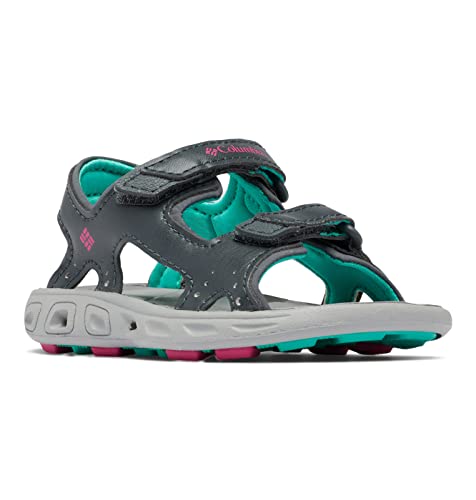 Columbia Youth Unisex Techsun Vent, Graphite/Haute Pink, 4
