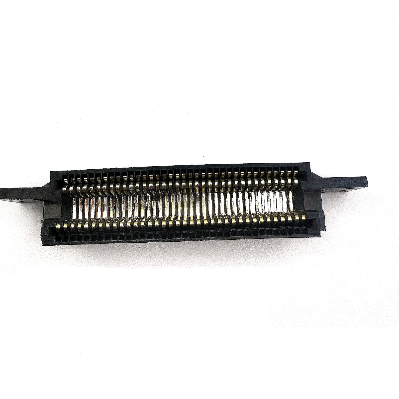 DEVMO 72 Pin Replacement Connector Cartridge Slot Compatible with Nin-tendo Console NES 8 Bit Entertainment System Accessories Games Repair Part