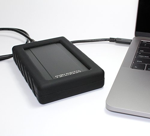 Oyen Digital MiniPro Dura USB-C 2TB Rugged Portable Solid State Drive SSD