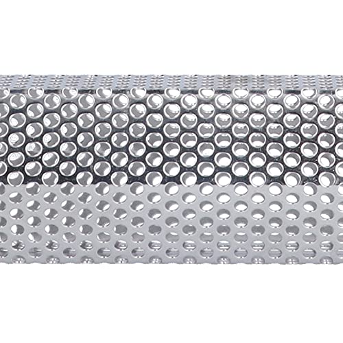 CHICIRIS Smoker Tube 304 Stainless Steel Portable Hex Stable Barbecue Smoke Generator Pipe for Cold Hot Smoking Grilled Foods 5 Hours Pellet Smoker(S)