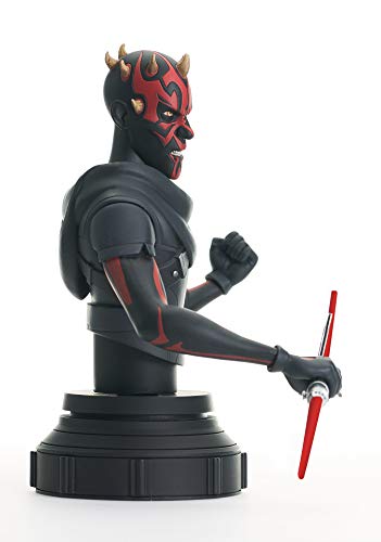 Diamond Select Toys Star Wars Rebels: Darth Maul 1:7 Scale Bust, Multicolor, 6 inches