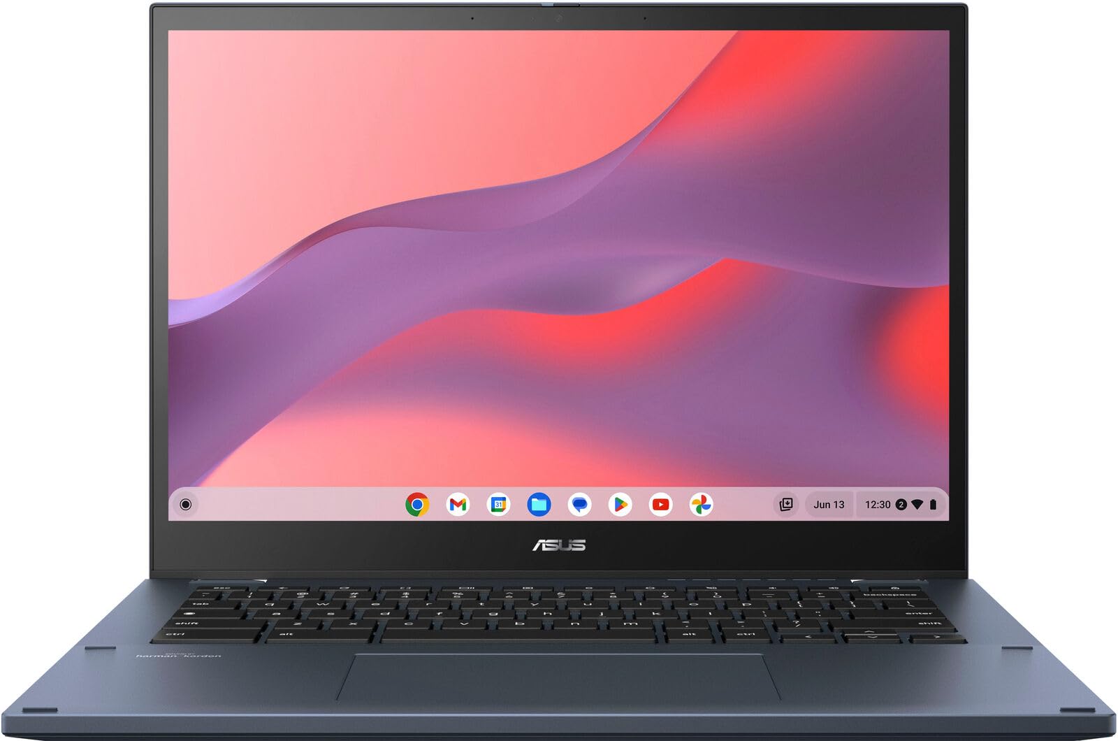 ASUS 2023 Newest Chromebook 2-in-1 Laptop, 14 Inch FHD Touchscreen Display, AMD Ryzen 3 7320C Processor, 8GB LPDDR5 RAM, 256GB SSD, AMD Radeon Graphics, WiFi 6, Bluetooth, HD Webcam, Chrome OS