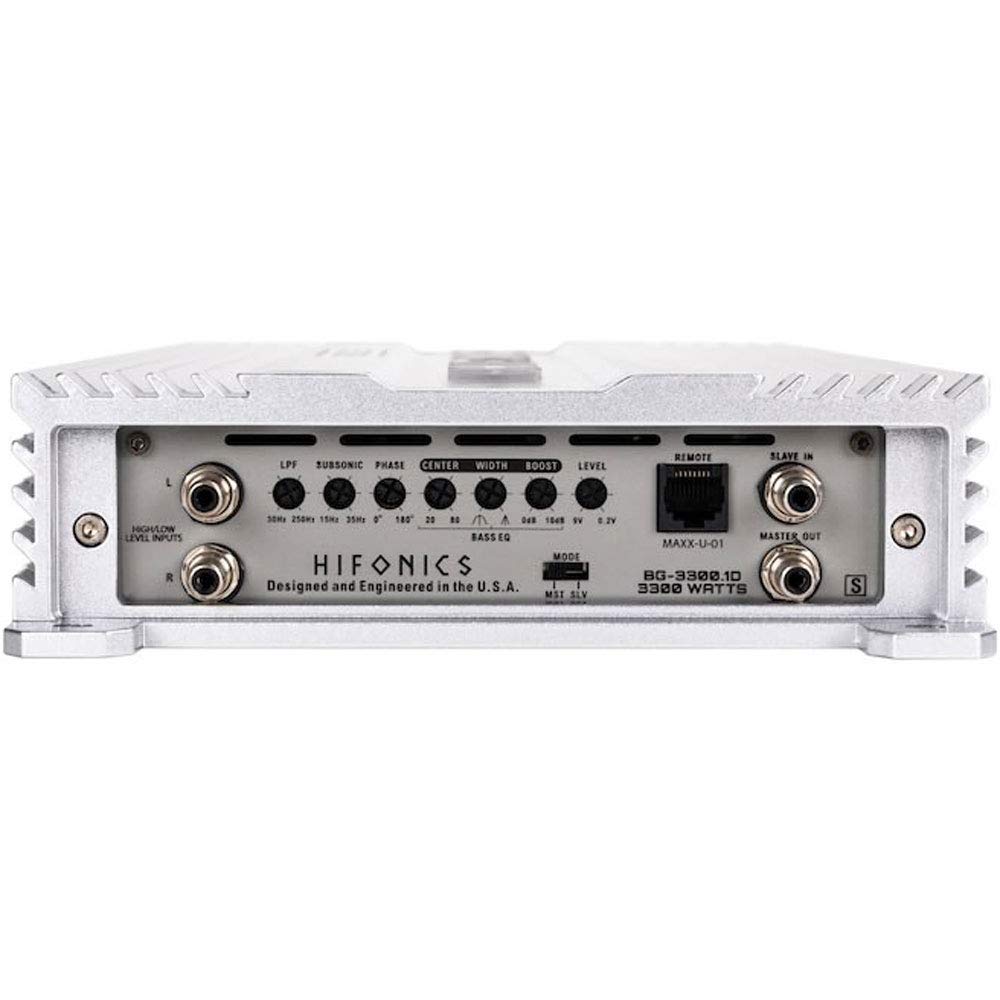 Hifonics Brutus BG-3300.1D 3300 Watt Mono Block Amplifier