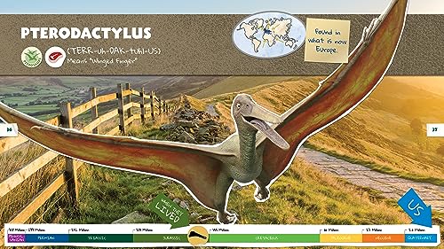 Dino Dana: Dino Field Guide: Pterosaurs and Other Prehistoric Creatures! (Dinosaurs for Kids, Science Book for Kids, Fossils, Prehistoric)