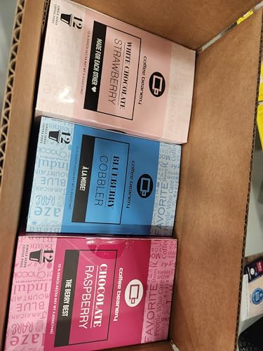 Blueberry Cobbler Coffee Pods by Coffee Beanery | 12ct Flavored Coffee Pods Medium Roast Coffee Pods| 100% Specialty Arabica Coffee| Gourmet Coffee Pods