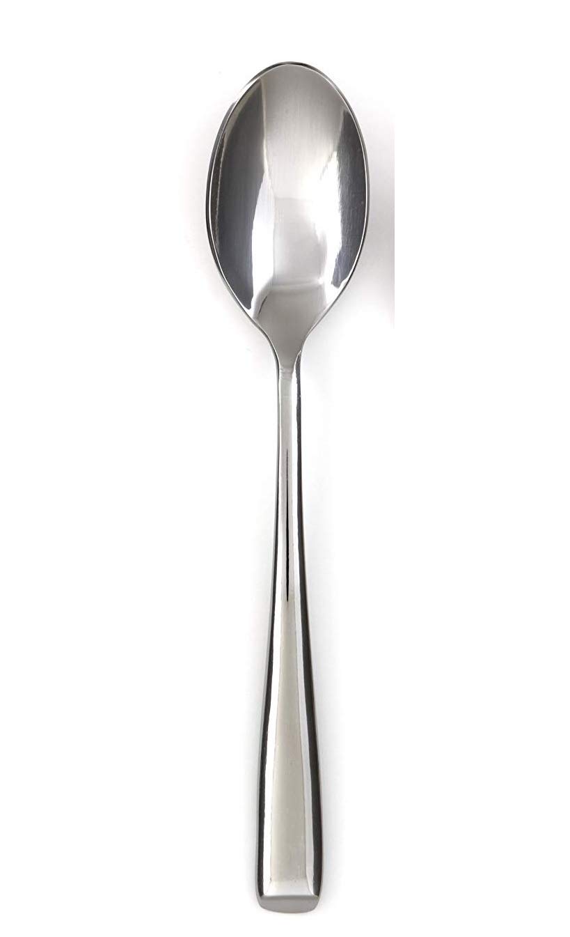 Cambridge Silversmiths Rachel Mirror 20-Piece Flatware Silverware Set, Stainless Steel, Service for 4, Includes Forks/Spoons/Knives