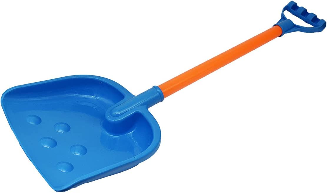 Black Duck Brand Snow Shovel - Measures 25.75'' x 8.66'' - Great for The Snow, The Beach, and Other Outdoor Activities! (1 Pack Blue)