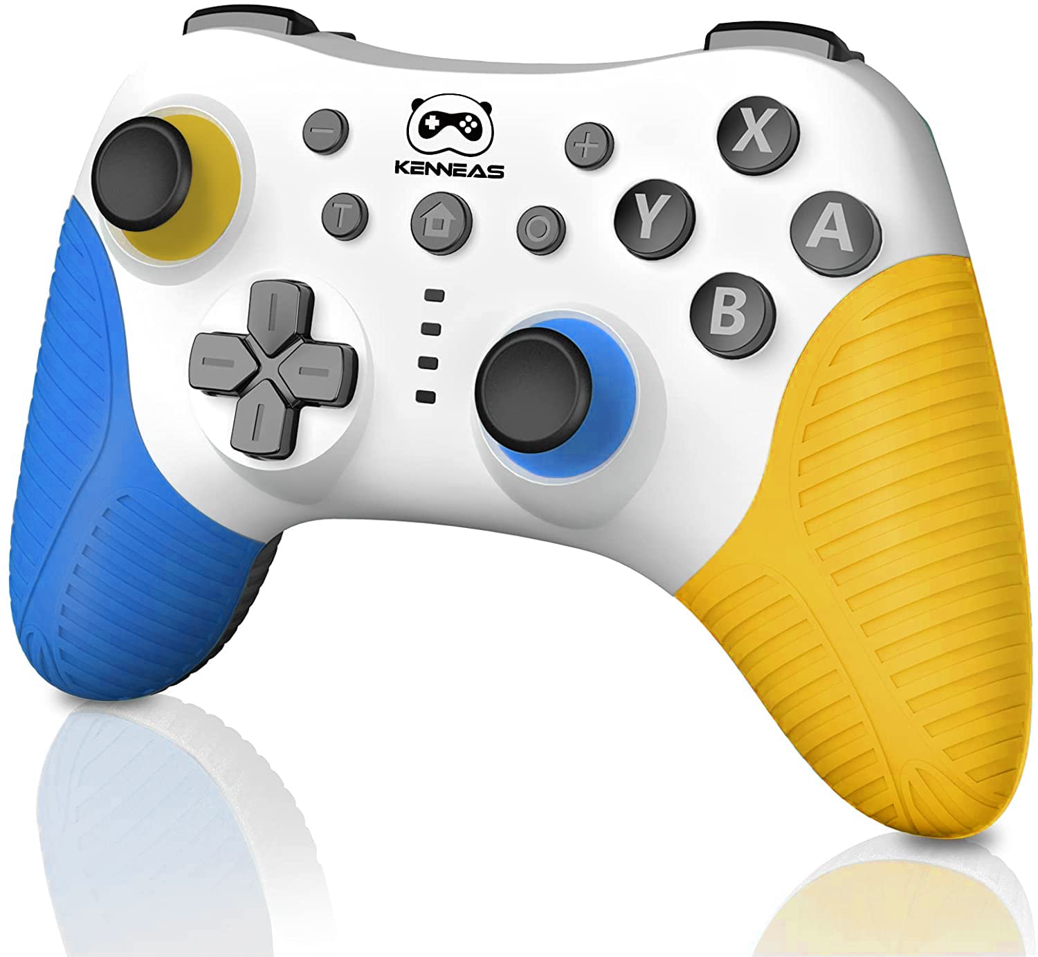KENNEAS Wireless Pro Controller for Switch/Switch Lite, Switch Remote Gamepad with Wake-up, 3-Level Vibration, Turbo, Motion Control Function, 600mAh Battery Wireless Switch Controller