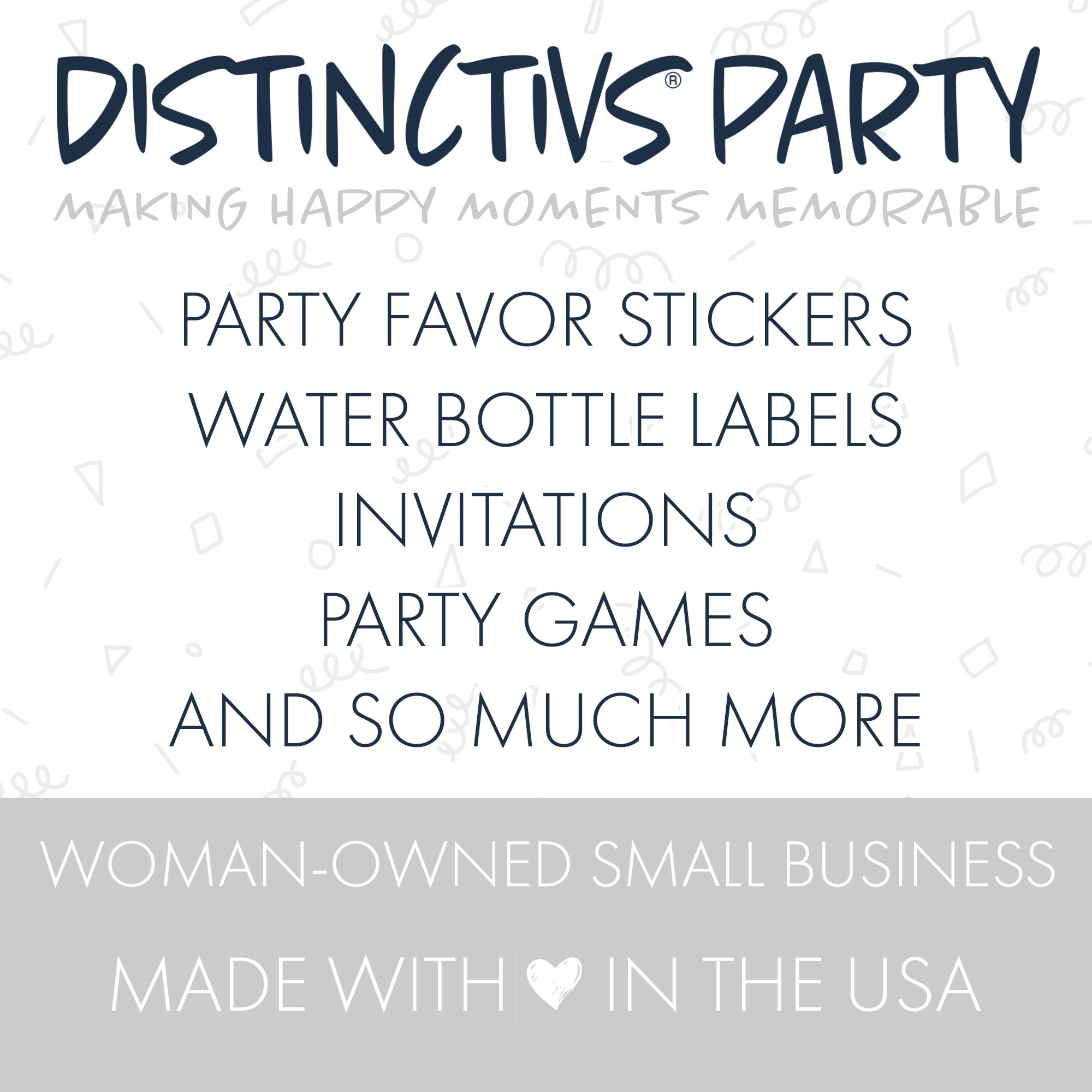DISTINCTIVS How Many Kisses in the Jar Game - Blue and Gold - Bridal Shower or Wedding (Sign with Cards)