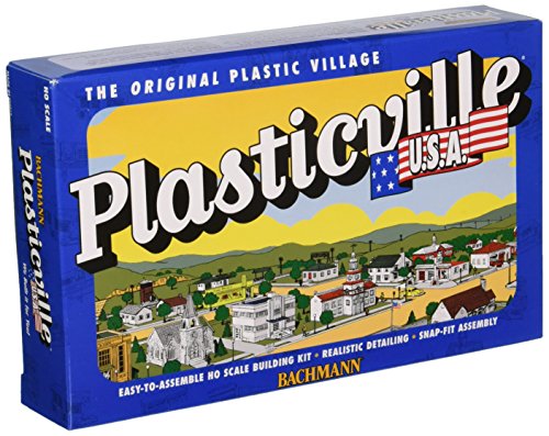 Bachmann Trains - PLASTICVILLE U.S.A. BUILDINGS ā CLASSIC KITS - POST OFFICE - HO Scale