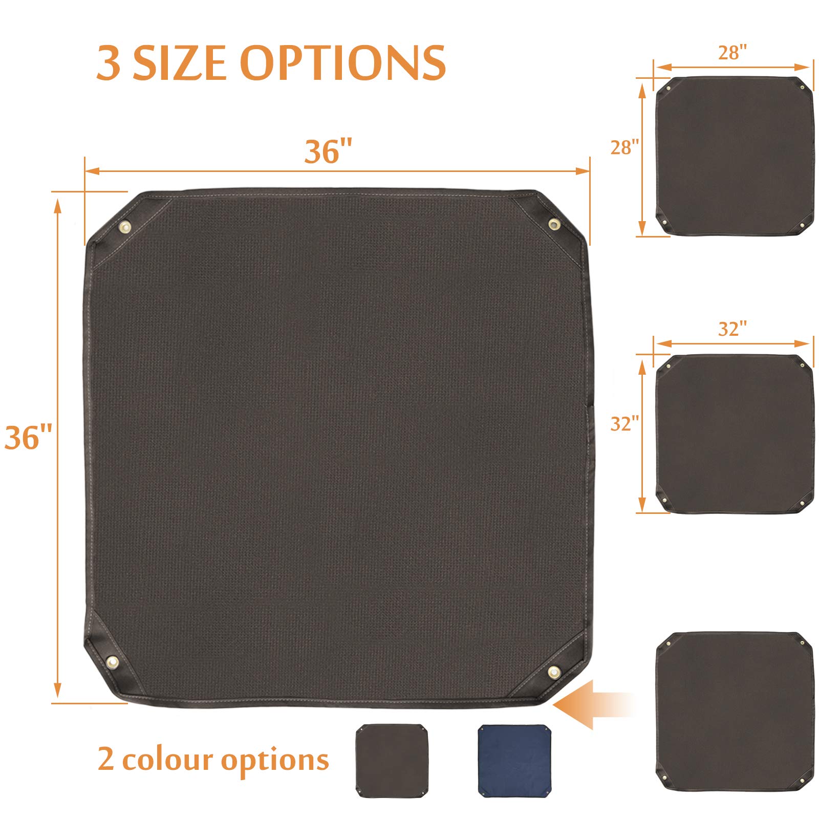 Foozet Winter Top Air Conditioner Cover for Outside AC Unit,36 x 36 inches