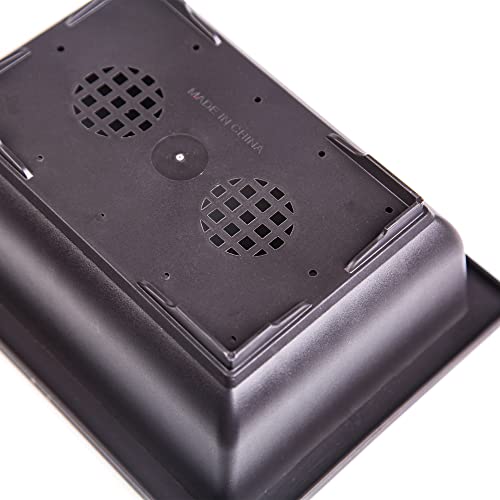 Bonsai Pots β 3pcs Bonsai Pot with Humidity Trays for Indoor Plants β Bonsai Pots with Drainage Tray and Built-In Mesh β Durable Plastic Bonsai Tree Pot with Irrigation Holes β 9"D x 6.7"W x 3"H