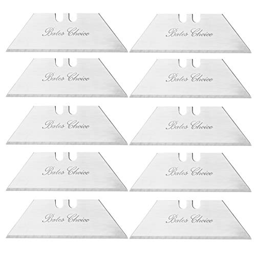 Bates- Utility Knife Blades, 40 Pack, Box Cutter Blades, Razor Blades Utility Knife, Razor Knife Blades, Replacement Blades, Razor Blades for Box Cutters, Box Razor Blades, Box Cutter Blades Refills.