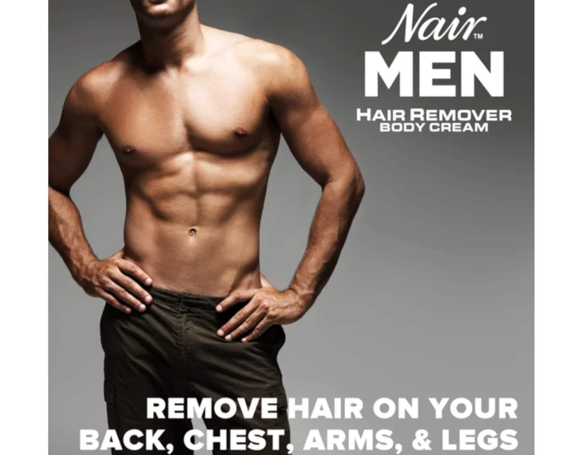 Nair Men Hair Removal Cream, 13 Ounce (Pack of 2)