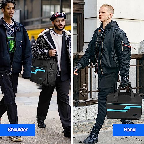 Deegotech Travel Carrying Case Compatible with PS5, Portable Protective Storage Bag for PlayStation5 Console Multiple Pockets for PS5 Disc/Controller/Game Cards & Accessories Tech Gifts for Men
