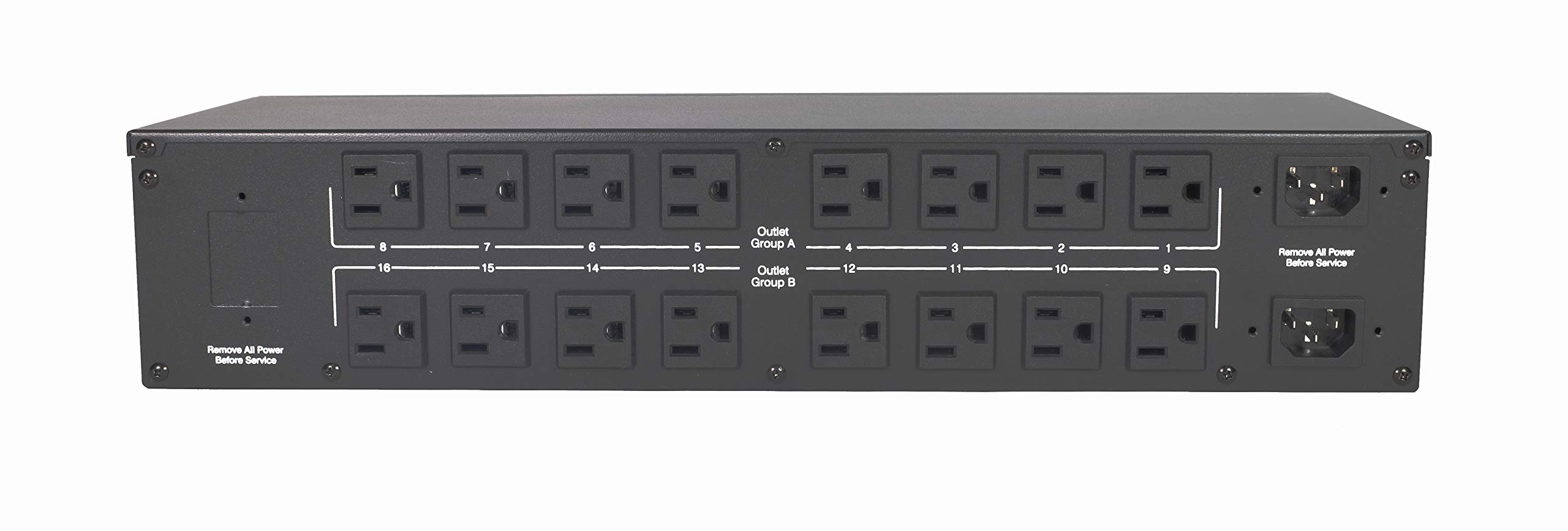 Synaccess netBooter NP-1601DU Remote Switched and Metered PDU with 16 Power Outlets, 120V/30A. Control Power via Web, Telnet, or USB