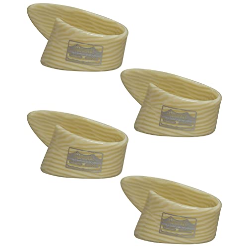 Golden Gate GP-10-4PK Grained Ivoroid Thumb Picks - Large - 4 Pack