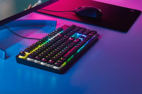 Corsair K60 RGB Pro Low Profile Mechanical Gaming Keyboard - CHERRY MX SPEED Mechanical Keyswitches – Slim and Streamlined Durable Aluminum Frame - Customizable Per-Key RGB Backlighting