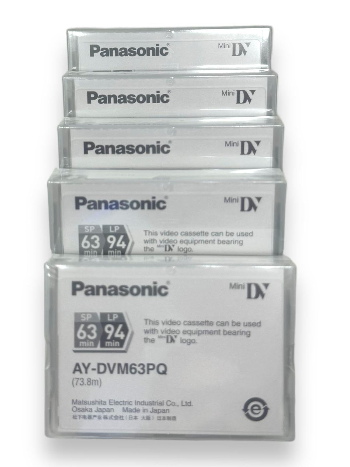 Panasonic AY-DVM63PQ DV Cassette Pack 5 For Professional