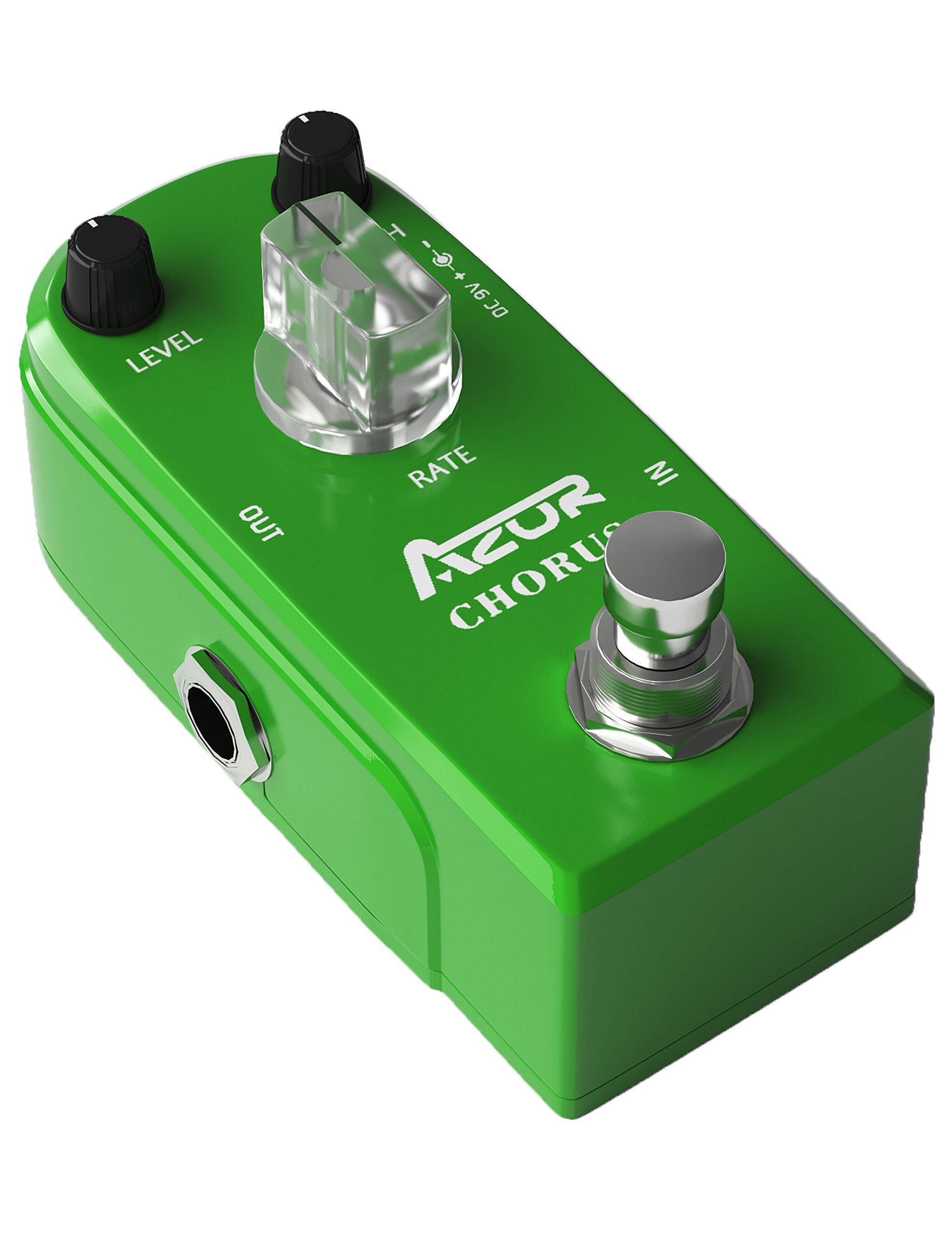 AZOR Chorus Guitar Effect Pedal with Power Adapter Pure Analog with True Bypass AP-309