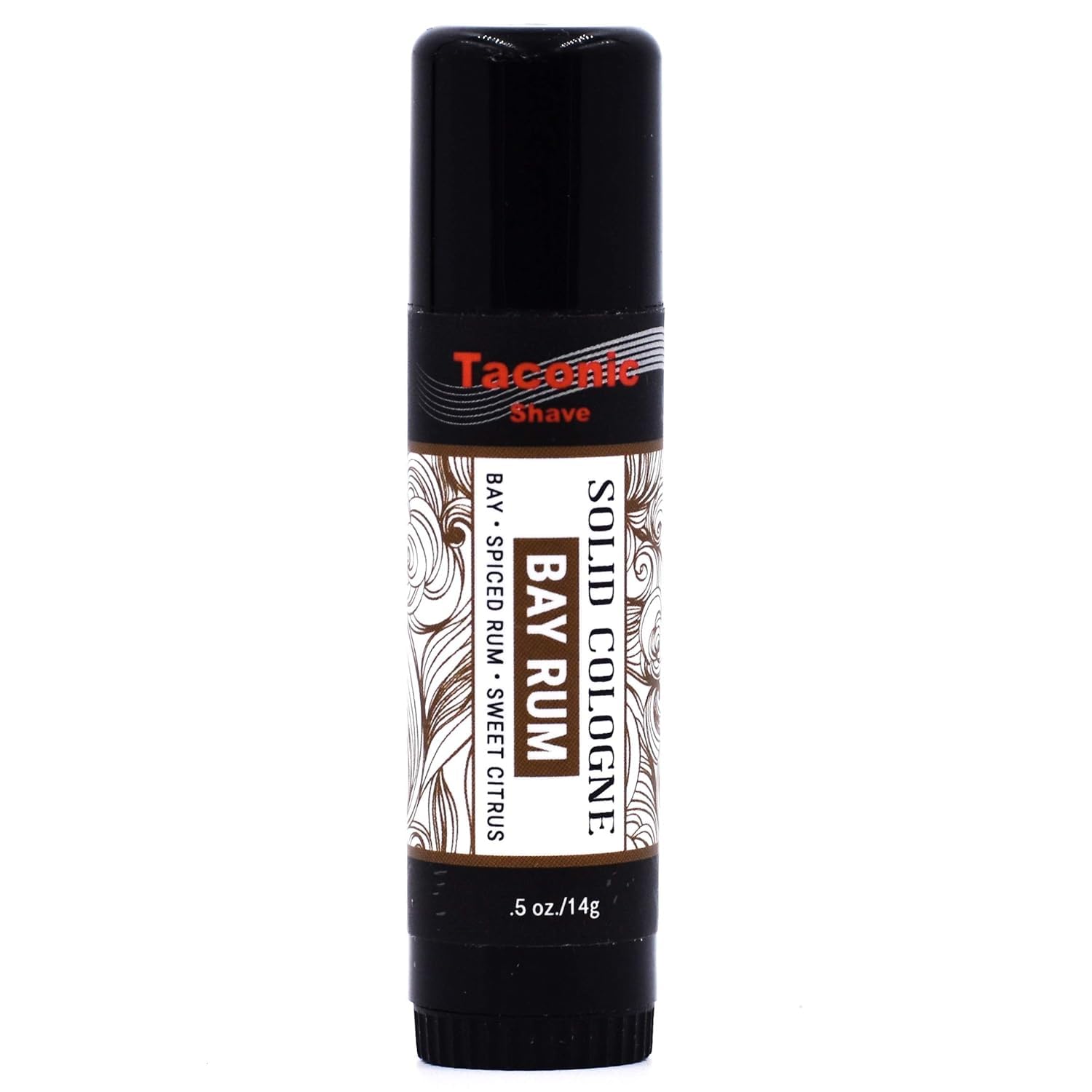 Taconic Shave All-Natural Bay Rum Scent Men's Solid Cologne – Portable and Easy to Apply - Artisan Made in the USA
