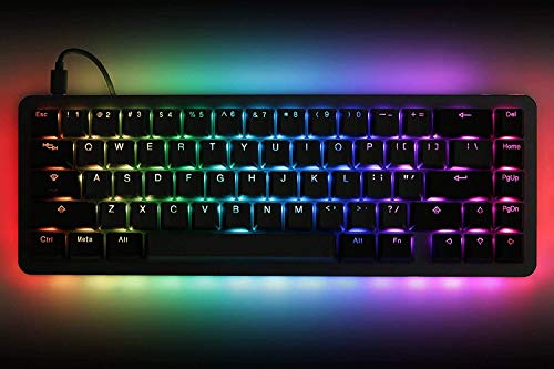 Drop ALT Mechanical Keyboard — 65% (67 Key) Gaming Keyboard, Hot-Swap Switches, Programmable Macros, RGB LED Backlighting, USB-C, Doubleshot PBT, Aluminum Frame (Halo True, Gray)