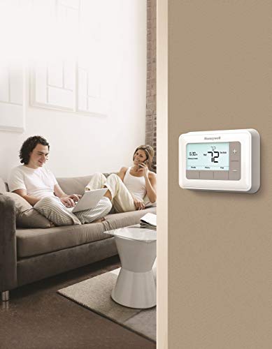 Honeywell Home RTH7560E 7-Day Flexible Programmable Thermostat-Extra-Large Backlit Display (Renewed)