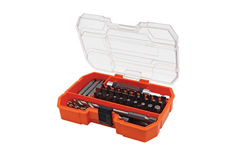 BLACK+DECKER A7234-XJ 27 Piece Drill Set, Orange