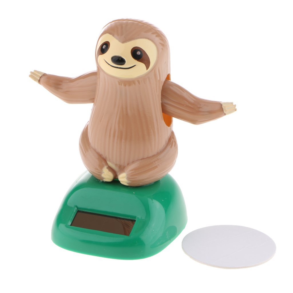 FRECI Solar Power Toy Dancing Figurine Home Car Dashboard Window Ornament Kids Toy - #2