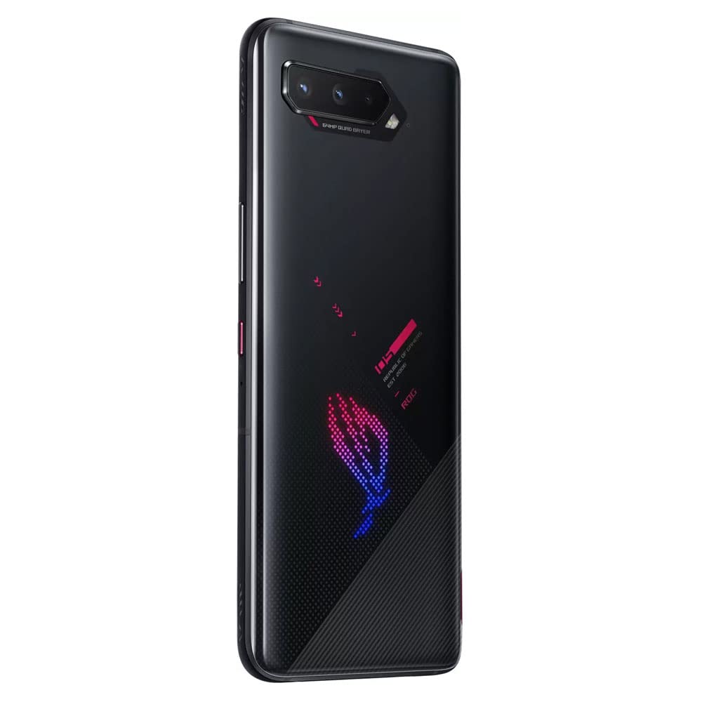 Asus ROG Phone 5 ZS673KS / I005DA 5G Dual 128GB 12GB RAM Factory Unlocked (GSM Only | No CDMA - not Compatible with Verizon/Sprint) Tencent Games Google Play Installed - Phantom Black