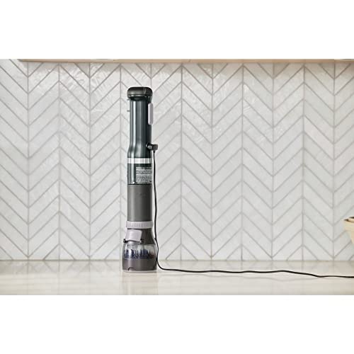 BLACK+DECKER Kitchen Wand Attachment Salt and Pepper Grinder, Adjustable Coarseness (BCKM101SP)