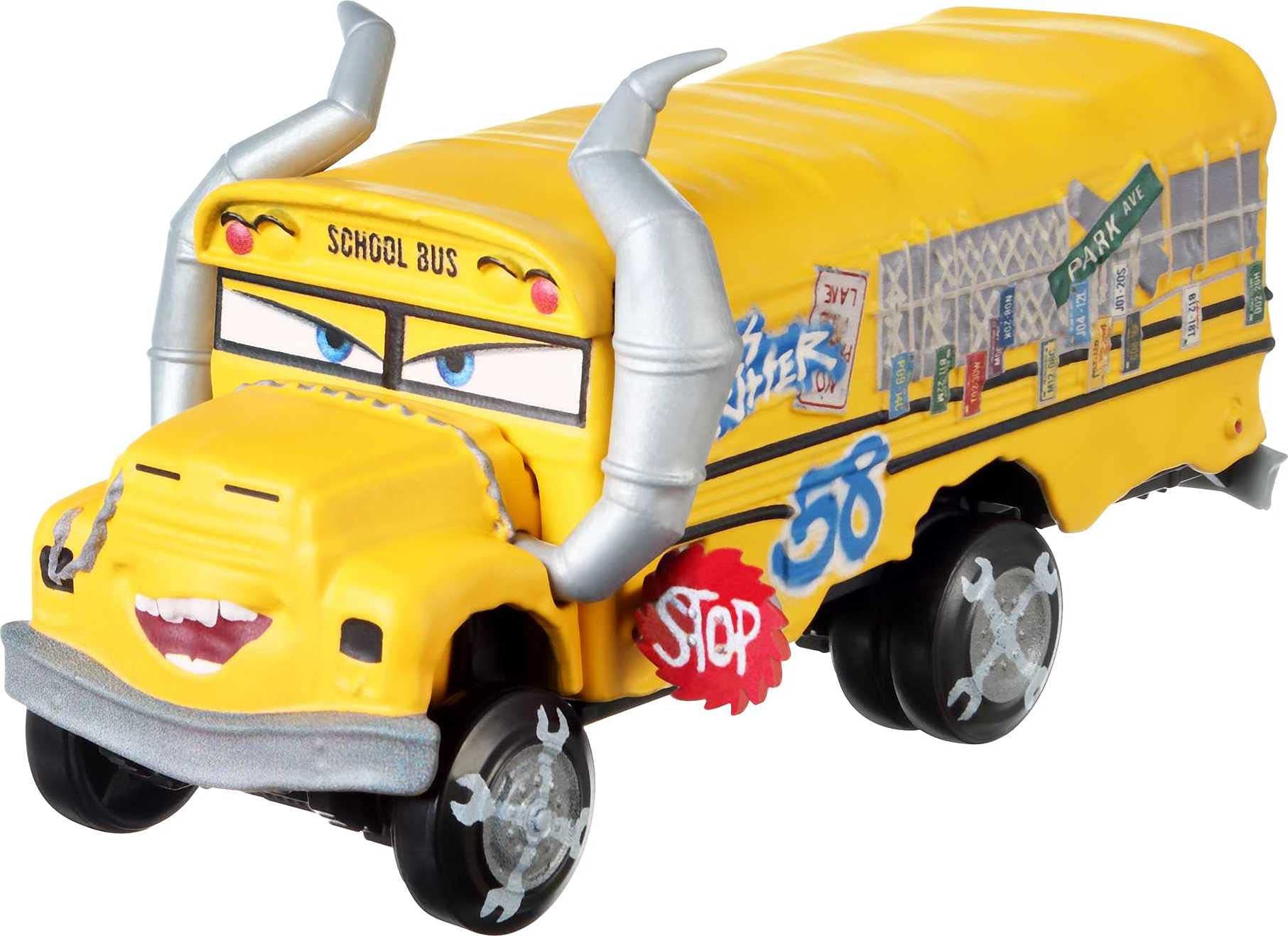 Disney Cars Toys Miss Fritter, Multicolor