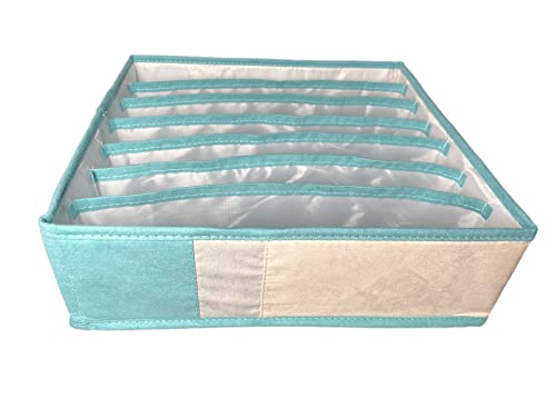 Blue Suede Underwear Organizer For Dresser