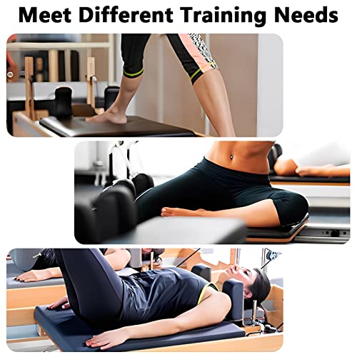 ARKANTOS Pilates Reformer Pro, Studio Grade Pilates Machine Bundle with Reformer Accessories, Reformer Box, Cardio Rebounder, Padded Jump Board
