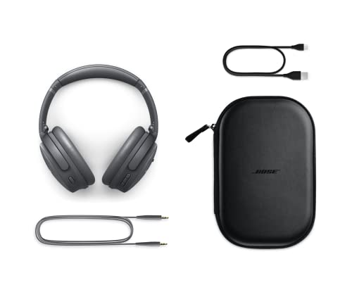 Bose QuietComfort 45 Bluetooth Wireless Noise Cancelling Headphones, Eclipse Grey - Limited Edition (Renewed)