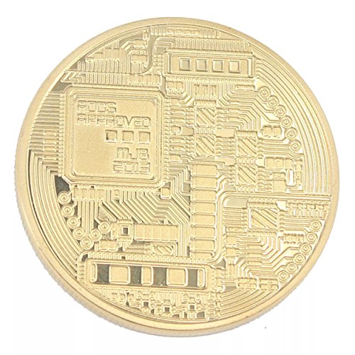 Bitcoin Challenge Coin Deluxe Collector's Set Featuring The Limited Edition Original Commemorative Tokens - 2 Pcs with Random Color and Design