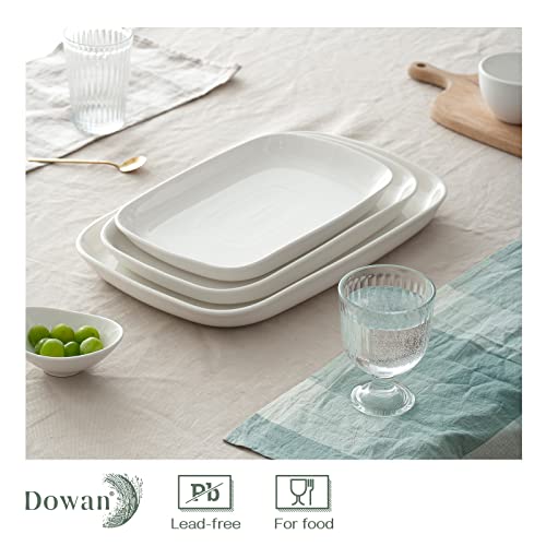DOWAN Bundle - Ceramic Baking Dish and Serving Platter Set