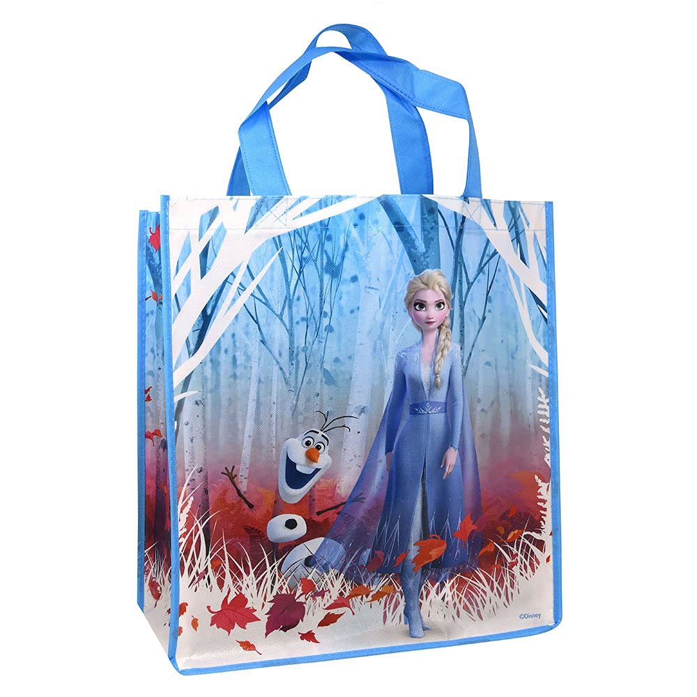 Disney Frozen Bath Accessories Set ~ Bundle with 4 Pc Frozen Shampoo (8oz), Frozen Body Wash (8oz), Frozen Tote Bag, Frozen Stickers, More