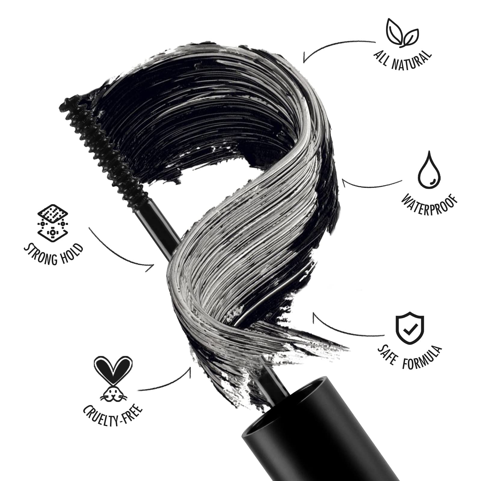 BEYELIAN 96 Lash Clusters and Cluster Lash Glue Kit, 10-16mm DIY Eyelash Extension Natural Look Reusable Bonded Black Super Thin Band (Style3 0.07 Mix Black Band)