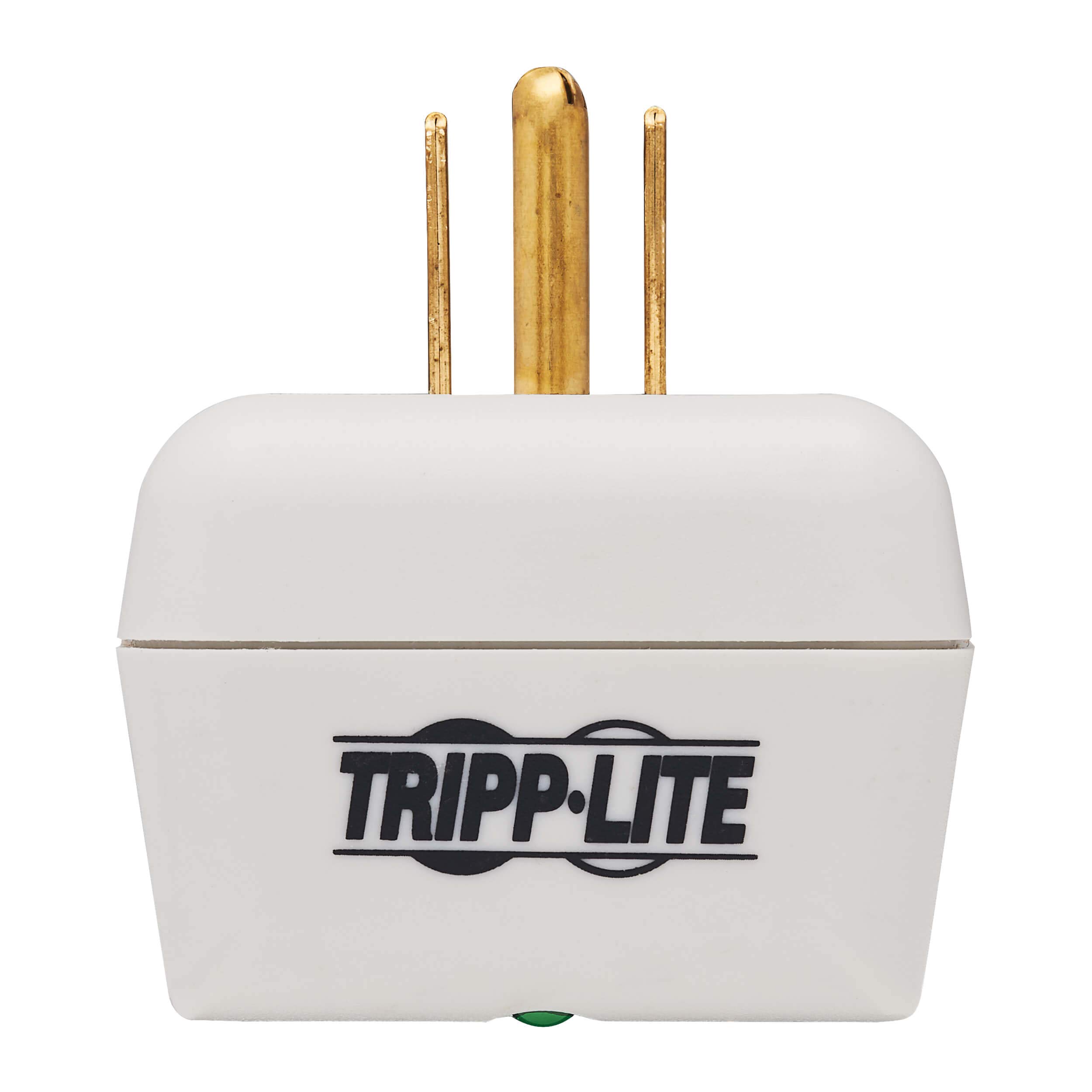 Tripp Lite 1 Outlet Portable Surge Protector Power Strip, Direct Plug in, Tel/Modem Protection