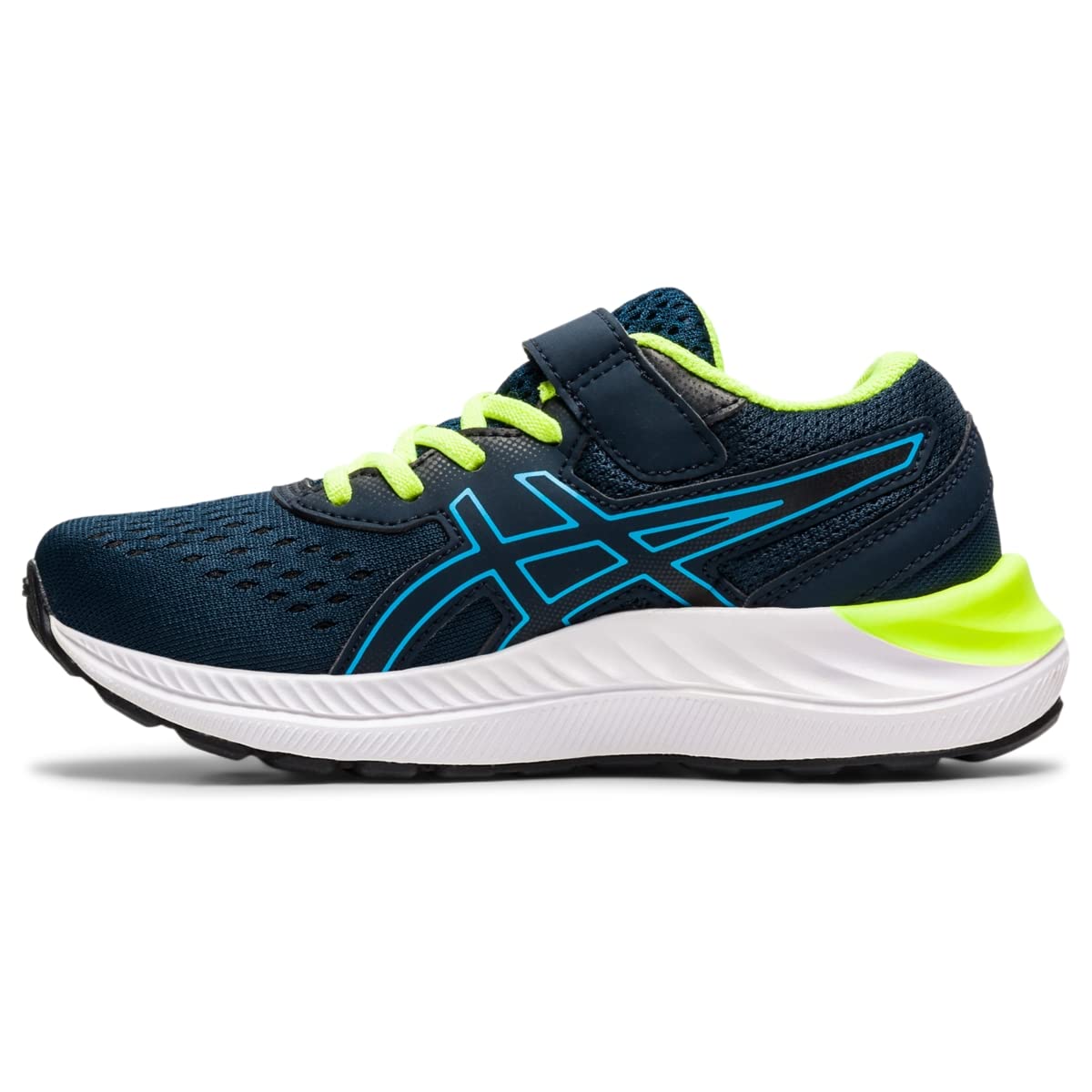 ASICS Kid's PRE Excite 8 Pre-School Running Shoe, K13, French Blue/Digital Aqua