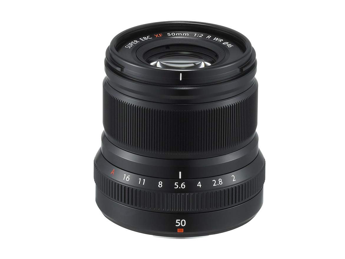 FUJIFILM single focus in the telephoto lens XF50mmF2 R WR B Black--(Japan Import-No Warranty)