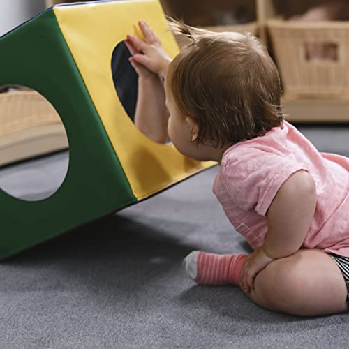 ECR4Kids SoftZone Mirror Cube, Sensory Toy, Assorted