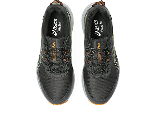 ASICS Men's GEL-VENTURE 9 WATERPROOF Running Shoes, 11.5, GRAPHITE GREY/NEON LIME