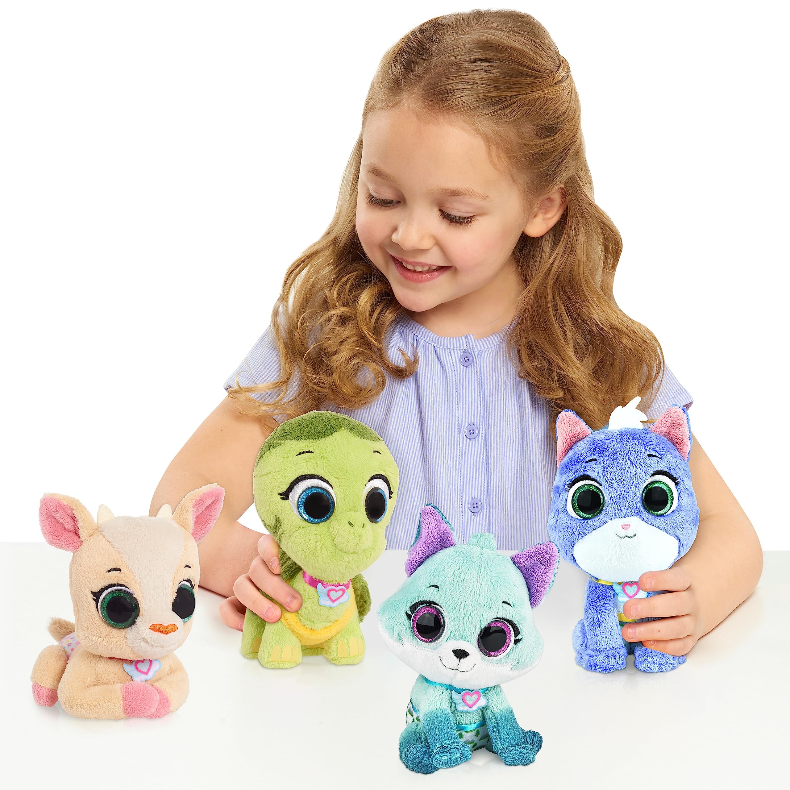 Disney Junior T.O.T.S. Tellulah the Turtle, 6-inch Bean Plush Stuffed Animal, Super Soft Plush