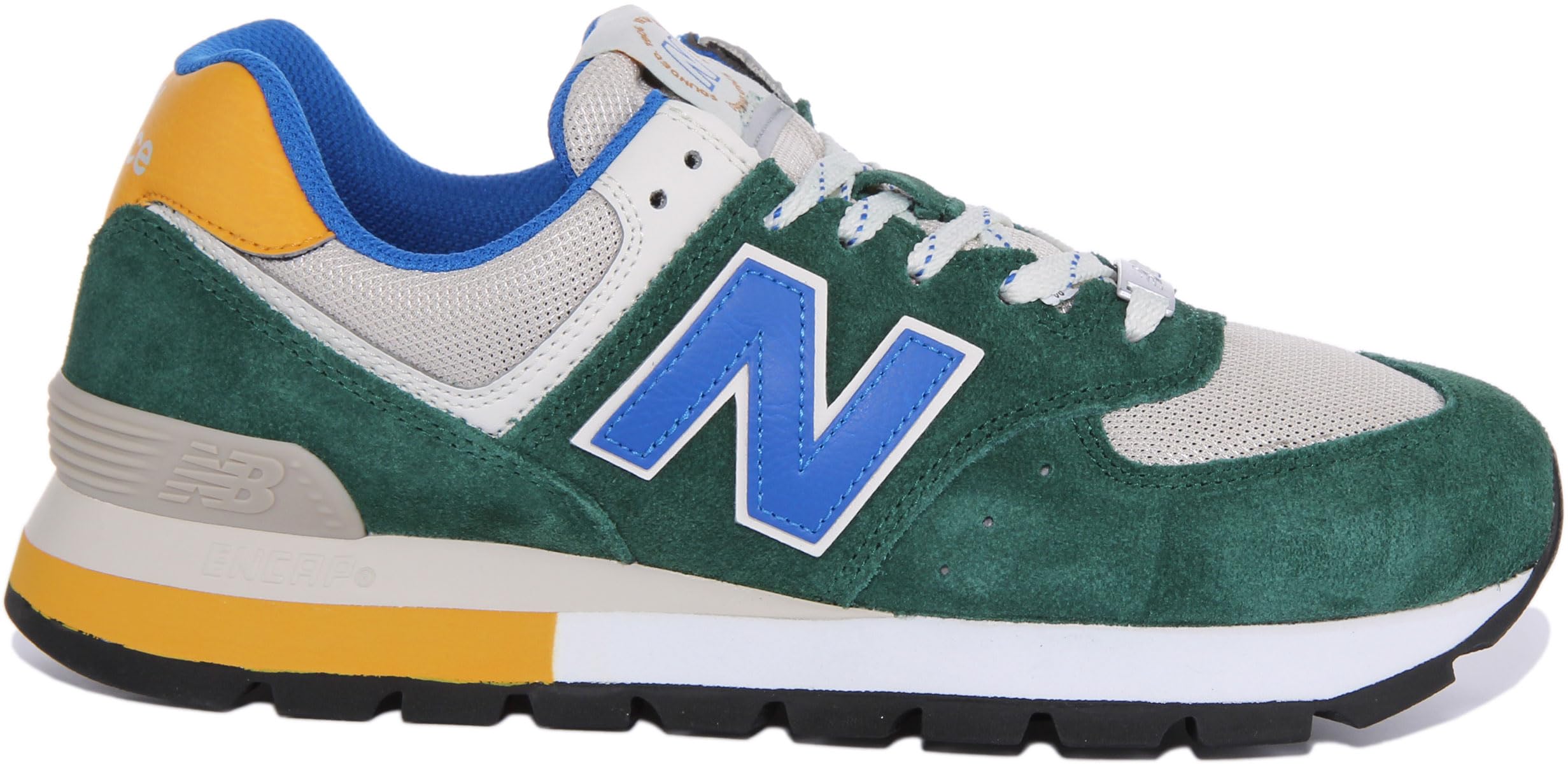 New Balance Men's ML574DVG Sneaker, Green, 11