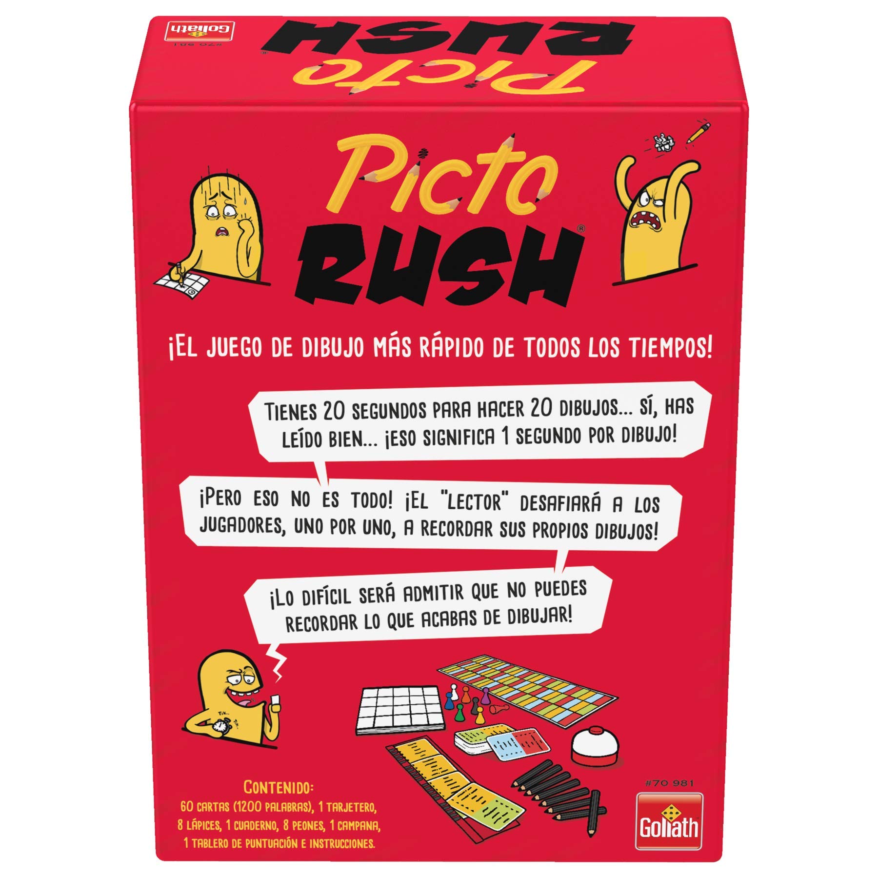 Goliath Picto Rush The Fastest Drawing Game of All Times!
