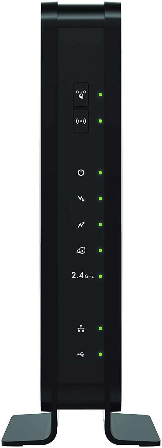 NETGEAR C3000-100NAS N300 (C3000) WiFi DOCSIS 3.0 Cable Modem Router Certified for Xfinity from Comcast, Spectrum, Cox, Cablevision & more
